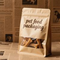 China Stand Up Pouch Gravure Printing Food Grade Safety Biodegradable Plastic Bag Pet Snacks Cat Litter Cleaning Supplies Mylar Bag for sale