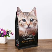 China Service Provided Custom Size and Thickness Resealable Zipper Pet Treat Snack Food Bag Standing Pouch Cat Food Packaging for sale