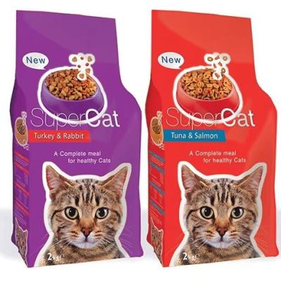 China Zipper Bag Custom Resealable Packaging Bag Cat Food Pet Food Packaging Bag Plastic Packaging Bag Standing Pouch With Logo for sale