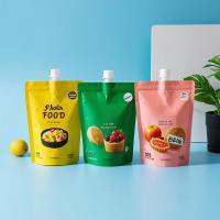 China PET VMPET PE Material Structure Reusable Cruise Pouch Concealable Plastic Flask Bags Funnel Wrapped Customized Color for sale