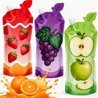 China PET VMPET PE Material Structure Reusable Cruise Pouch Concealable Plastic Flask Bags Funnel Wrapped Customized Color for sale