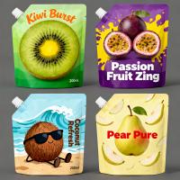 China PE AL Spout Bag Customized Printed Biodegradable Smell Proof Packaging Milk Juice Standup Pouch Travel Portable Small Liquid Bag for sale