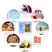 China Zipper Top Customized Size Rainbow Holographic Stand Pouch Biodegradable Mylar Plastic Packaging Smell Proof Food Safe for sale