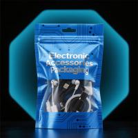 China Custom Order Printed Matte Plastic Ziplock Bag Durable Embossed Mylar Anti Oxidation Packaging for Electronic Components for sale