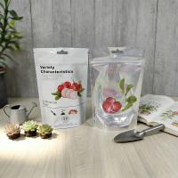 China OEM Service Accepted Seed Packaging Bag Protecting Seeds From Moisture Insects Ziplock Resealable Stand Mylar Plasticbag for sale