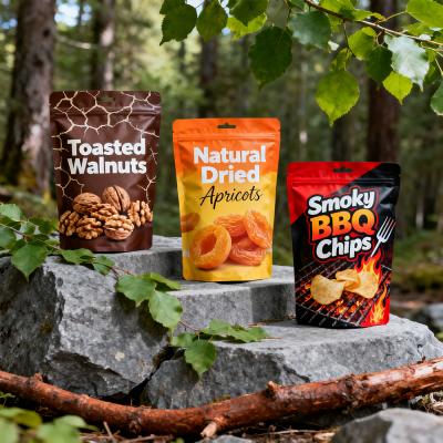 China Gravure Printing Food Grade Packaging Plastic Bags for Flavor Snack Biscuits Chips Candy Meat Dry Packaging Solutions for sale