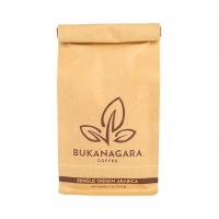 China Hand Length Handle Coffee Pouch Custom Package Bag Biodegradable Resealable Kraft Paper Packaging Bags with Valve Zipper for sale