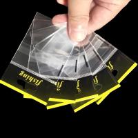 China Custom Order Reusable Transparent PET Plastic Bag Zipper Printed Fishing Accessories Bag for Fish Hook Bait Feed Packaging for sale