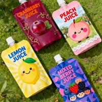 China Food Industrial Customized Leakproof Selfstand Spout Bag Laminated Aluminum Foil Portable Sucking Packaging Gravure Printing for sale