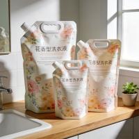 China Pet Vmpet Pe Material Structure Offering Custom Printing Laundry Liquid Packaging Solutions to Global Daily Chemical Brands for sale