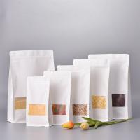 China Biodegradable Printed Kraft Paper Bag Custom Order Moisture Proof Oil Proof Nut Snack Coffee Packaging Composite Aluminum Foil Pouch for sale