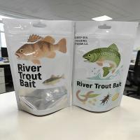 China Feed Fish Bait Packaging Bag Food Grade ECO Plastic Packaging Powder Granular Live Anti Life Bait Mylar Bag Customized Logo for sale