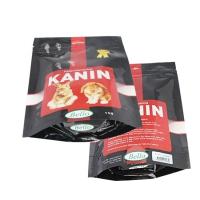 China Resealable Custom Standing Pouch Customized Logo Printing Dog Food Plastic Packaging Bag with Resealable Zipper Closure for sale