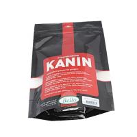 China Resealable Custom Standing Pouch Customized Logo Printing Dog Food Plastic Packaging Bag with Resealable Zipper Closure for sale