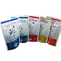 China Gravure Printing Custom Standing Pouch PET VMPET PE Material Structure Resealable Packaging Bag Clear Window Horse Feed for sale