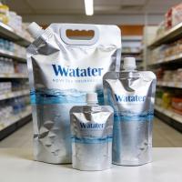 China Custom Printing PE Liquid Product Straw Packaging Bag for Fruit Juice Mineral Water Laundry Detergent Wash Pack Composite Bag for sale