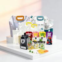 China Custom Printing PE Liquid Product Straw Packaging Bag for Fruit Juice Mineral Water Laundry Detergent Wash Pack Composite Bag for sale