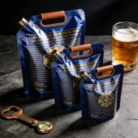 China Food Grade Leak Proof Tap Beer Laminated Composite Bag Outdoor Portable Catering Handle Plastic Type BOPP AL PE PET PA for sale