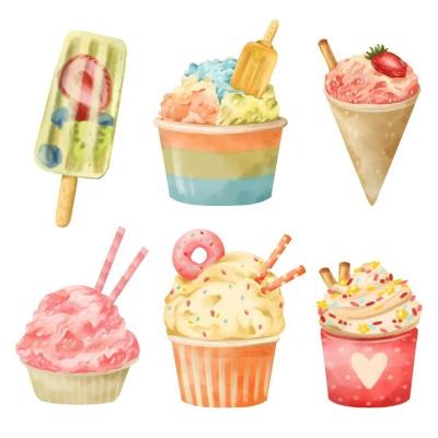 China Zipper Top Recyclable Printed Ice Cream Food Packaging Bag Smell Proof 3.5g Candy Pouch Die Cut Mylar Bag Zipper Coffe Packaging Plastic Bag Shape for sale