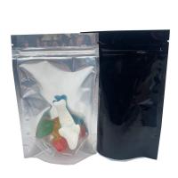 China Seasonings and Condiments Stand Up Pouch Custom Printed Biodegradable Mylar Zipper Bags Resealable Plastic Bags with Window for sale