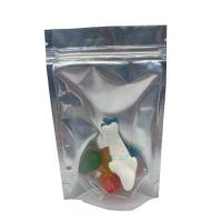 China Packaging Multi Layer Custom Printed Smell Proof Transparent Glossy Black Plastic Stand up Pouch Cali Pack Mylar Bags for Candy Food Jewellery Package for sale