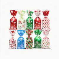 China Stand Up Pouch Customized Christmas Candy Cookie Packaging Mylar Bag OPP Cellophane Snowflake Gravure Printing Packaging for sale