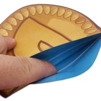 China Zipper Sealing Stand up Pouch Spot UV Matte Die Cut Food Packaging Mylar Bags Customized Size Options Selections for sale