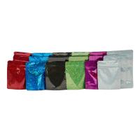 China Zipper Top Plain Model Printing Cowhide Paper ZipLock Bags Biodegradable Stand-Up Pouches with Window Food Packaging Recyclable Magra Bags for sale