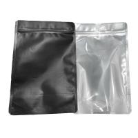 China Customized Logo Printing Mylar Bags Food Packaging Bag White Clear Black Clear 3.5g 7g 14g 28g Strain Labeled Plain for sale