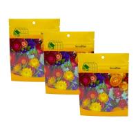 China PE Plastic Type Biodegradable 3 Sided Self Sealing Aluminum Foil Bag Moisture Proof Smell Proof Ideal for Fruit Vegetable Seeds for sale