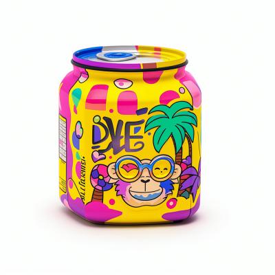 China Customized Color Firecracker Shaped Die Cut Mylar Zipper Bags Smell Proof Recyclable Used for Food Gravure Printing Surface for sale