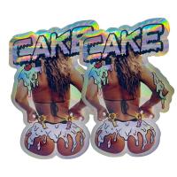 China PET VMPET PE Material Structure Recyclable Die Cut Mylar Bags Holographic Packaging Candy Food Zipper Lock Biodegradable Plastic for sale