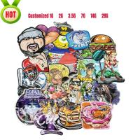 China Zipper Top Customized Logo Holographic Aluminum Foil Mylar Smell Proof Snack Candy Food Packaging Bags for Hamburgers for sale