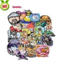 China Custom Order 3.5g Die Cut Mylar Bag with CR Zipper Mushroom Shape Holographic Packaging Bag Zip Spot UV Flower Packaging for sale
