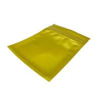 China Custom Order Zipper Bag Plain Mylar Bag Holographic Packaging Bag Glossy Child Proof Zipper Flower Packaging 3.5g 7g 28g for sale