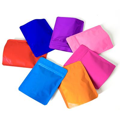 China Zipper Top Customizable 3.5g Holographic Child Resistant Mylar Bag Die Cut Special Shape Smell Proof Recyclable Food Pouch Package for sale