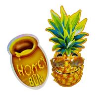 China Food Industrial LDPE Plastic Customized 35g Mylar Bags Die Cut Shape Zipper Stand Up Child Resistant Packaging For Flower for sale