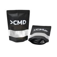 China PET VMPET PE Material Structure Aluminum Foil Bag Recyclable Matte Finish Stand Up Zipper Pouch Compostable Snack Bags for sale