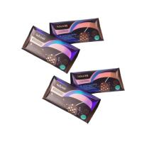 China Chocolate Custom Heat Seal Mylar Bag Back Side Seal Candy Nut Protein Energy Mushroom Bar Chocolate Food Wrapper Packaging for sale