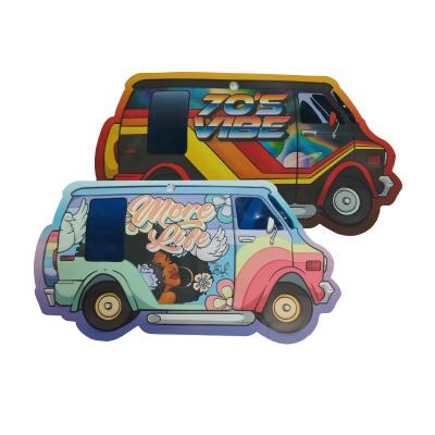 China Custom Size Accepted Custom Die Cut 3.5g PE Ziplock Bags Irregular Special Shape Mylar Childproof Packs Industrial Grade for sale