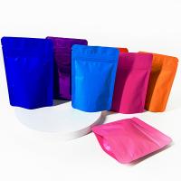 China Food Snacks Packaging 4x5 Inch Plain Plastic Packaging Bags 3.5G Reusable Zipper Holographic Mylar with Gravnre Printing for sale