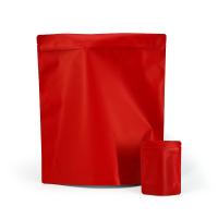 China Custom Order Recyclable Resealable LDPE Stand Pouches Packaging Dry Food Coffee Candy Beef Jerky Gravure Printing Option for sale