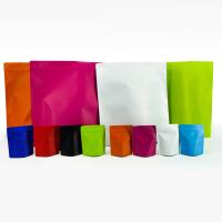 China Custom Order Recyclable Resealable LDPE Stand Pouches Packaging Dry Food Coffee Candy Beef Jerky Gravure Printing Option for sale