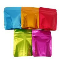 China Gravure Printing PET OPP VMPET PE 3.5g 7g Blank Bags Stand Up Mylar Bags CR Zipper Holographic Surface Pouch Packaging for sale