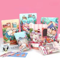 China Customized Color Food Grade PE Plastic Bag Holographic Die Cut Mylar Bottom Gusset Gravure Printing Industrial Food Storage for sale