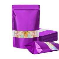 China PE Plastic Ziplock Pouch Bag Eco Holographic Mylar Smell Proof Food Packaging Featuring Tactile Film Embossed Printing for sale
