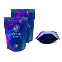 China PE Plastic Customized 3.5g 7g Mylar Bags Zipper Cali Bags Holographic Plastic Packaging Bag Customized Logo Printing for sale