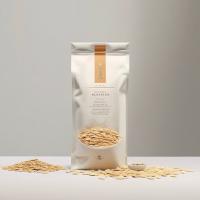 China PE Plastic Stand Up Pouch Customized Biodegradable Ziplock Food Grade Holographic Mylar Aluminum Foil Packaging Cereal Bag for sale
