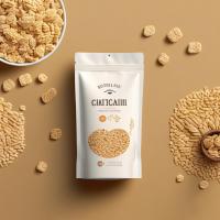 China PE Plastic Stand Up Pouch Customized Biodegradable Ziplock Food Grade Holographic Mylar Aluminum Foil Packaging Cereal Bag for sale