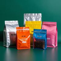 China PET VMPET PE Custom Zip Lock Reusable Stand Up Pouch Smell Proof Flat Bottom Food Packaging Food Bag OEM Service Accepted for sale